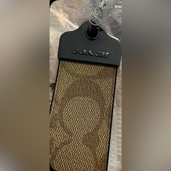 Coach | Accessories | Coach Loop Key Fob In Signature Canvas | Poshmark